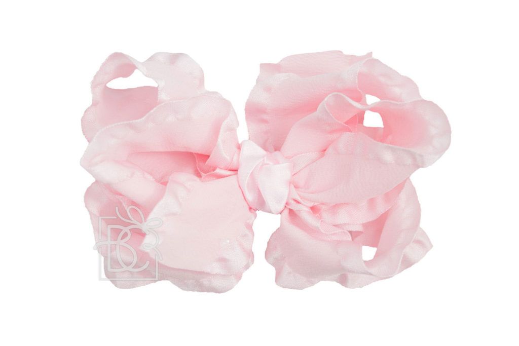 Beyond Creations - Hair Bows and Accessories - Double Ruffle Multi-loop ...