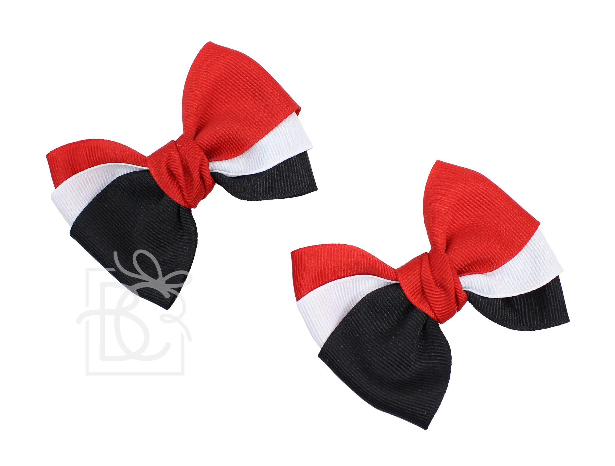 Football Print Huge Hair Bow - Hair Bows and Accessories