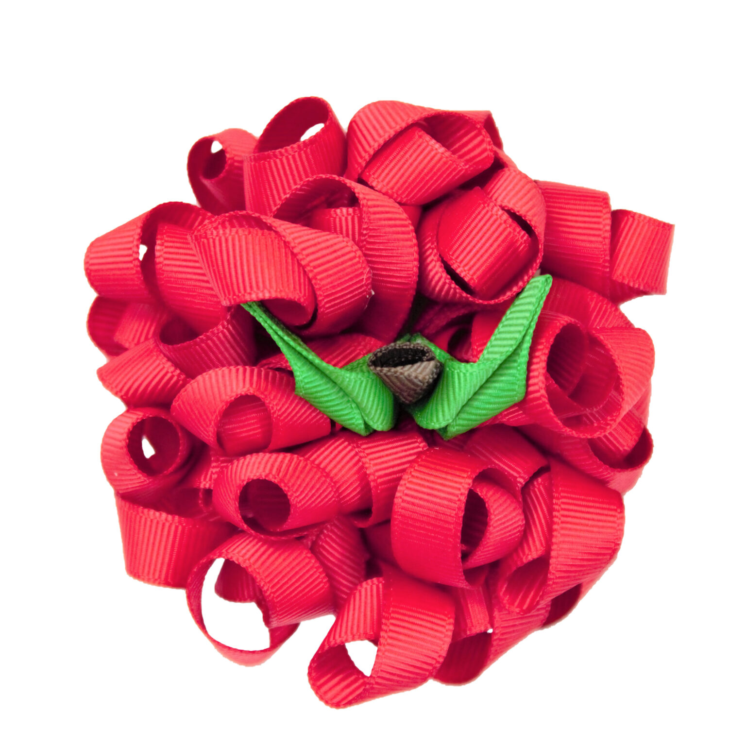 Curly Apple Crayon on Pinch Clip - Fast Delivery - Beyond Creations